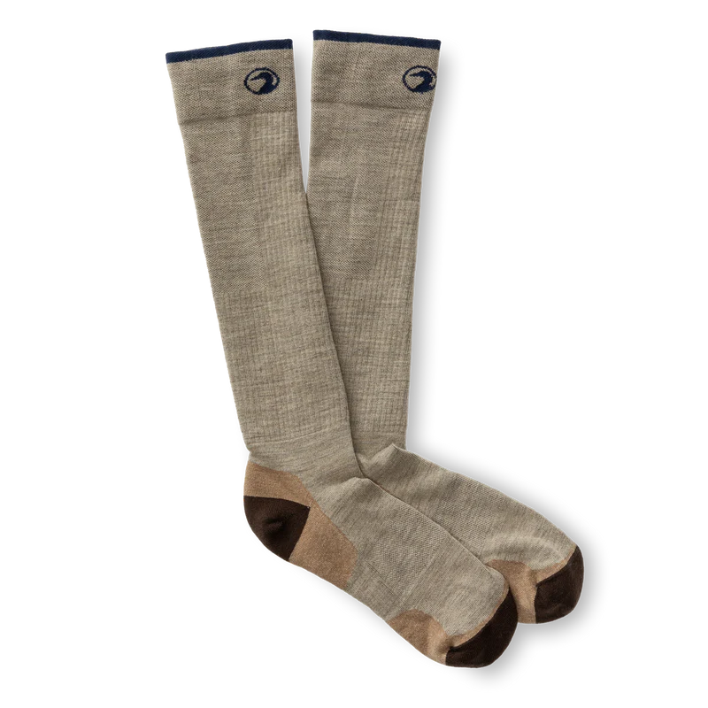 Merino Wool Logo Wader Sock Khaki – Watson's Mercantile