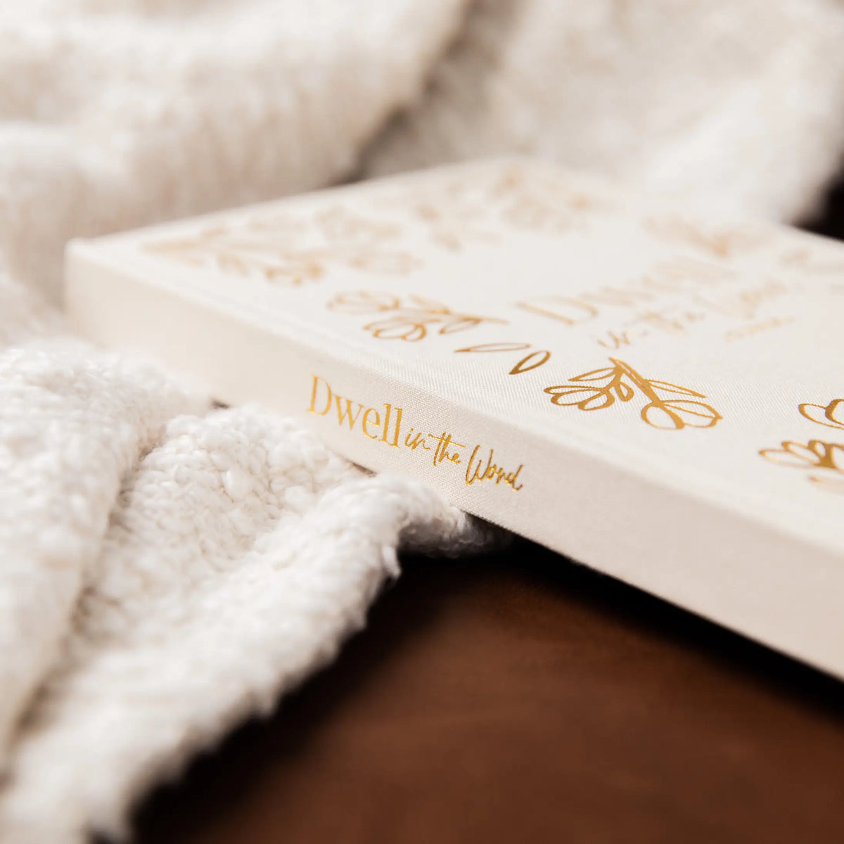 Dwell in the Word Journal - Linen Gold Foil Bound – Watson's Mercantile